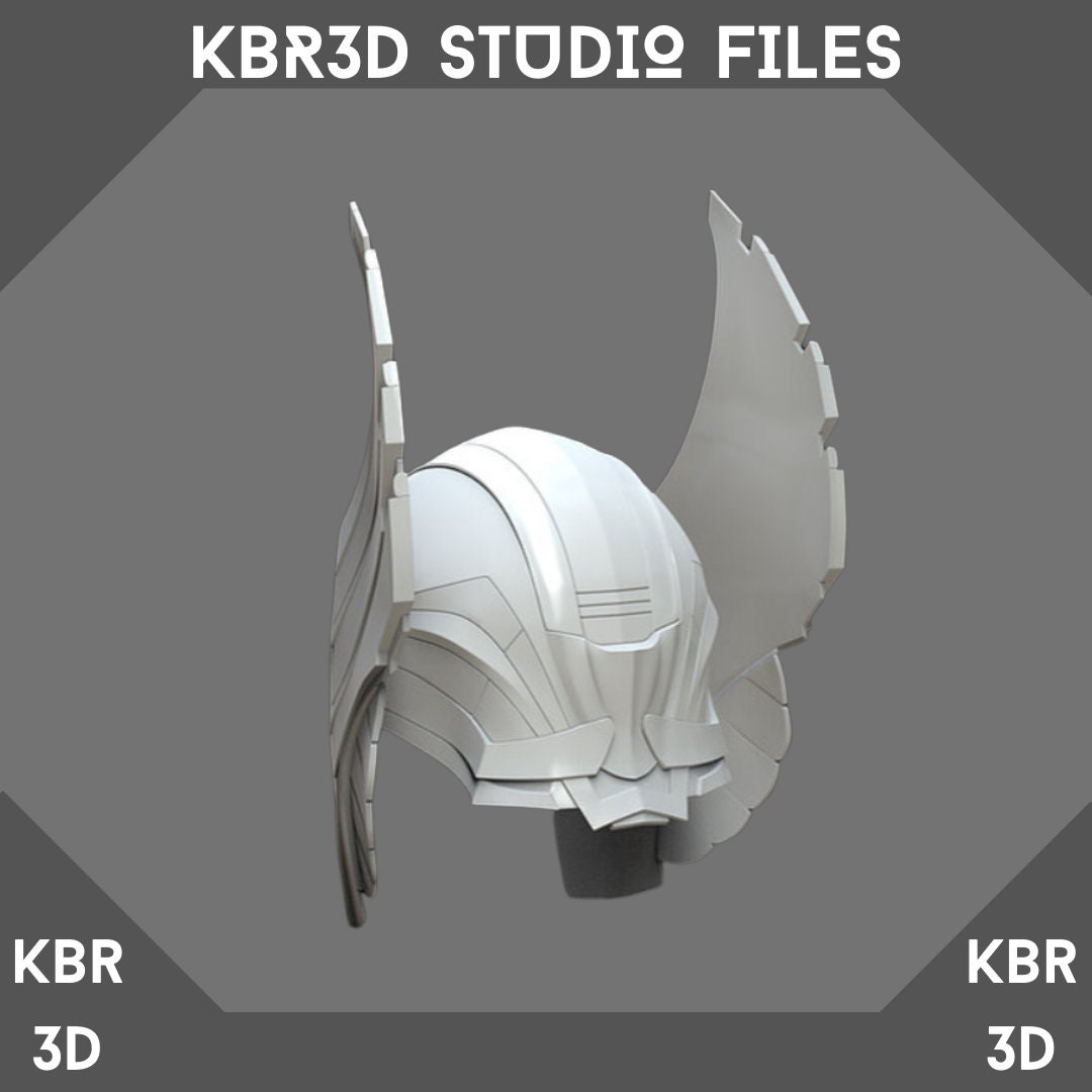 Thor Clássico Mask Thor Mask 3d Stl Files Decor Gift Thor Classic Mask ...