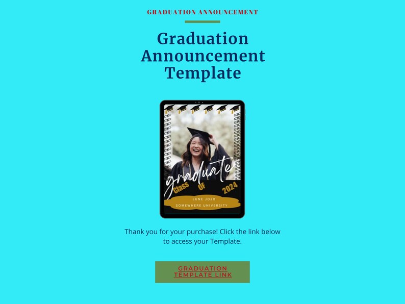 Invitation,canva,graduationparty, Editable Template,graduation Editable ...
