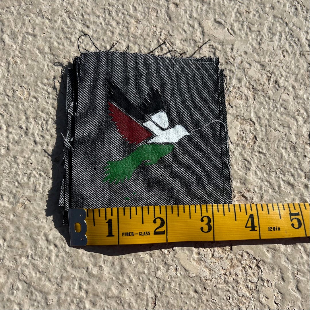 Palestine Dove Patch | Sew-on Patch - Etsy