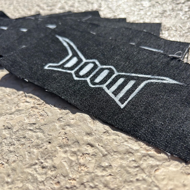 Doom Inspired Band Patch Crust Punk Patch - Etsy