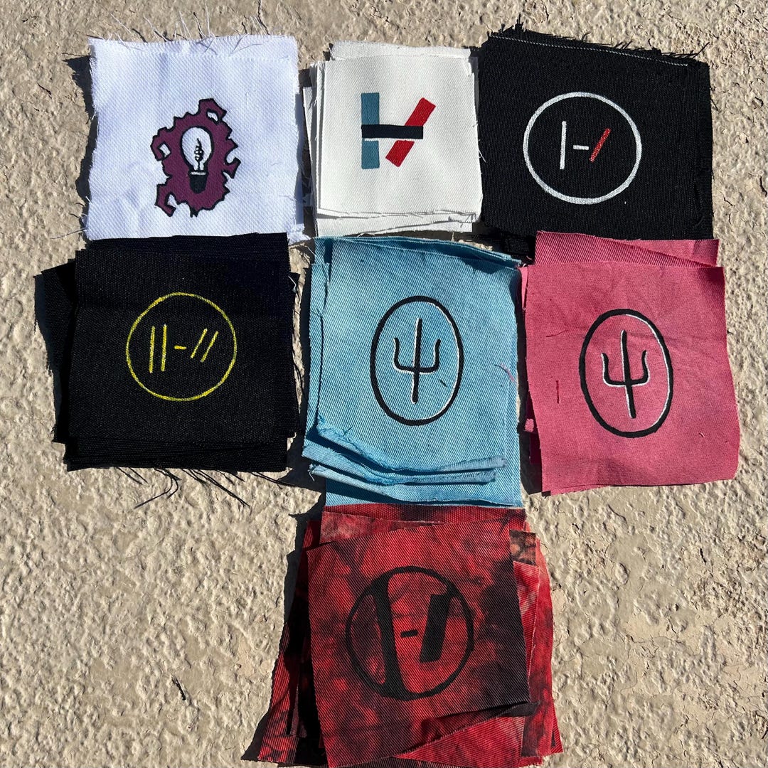Twenty One Pilots Inspired Patches - Etsy