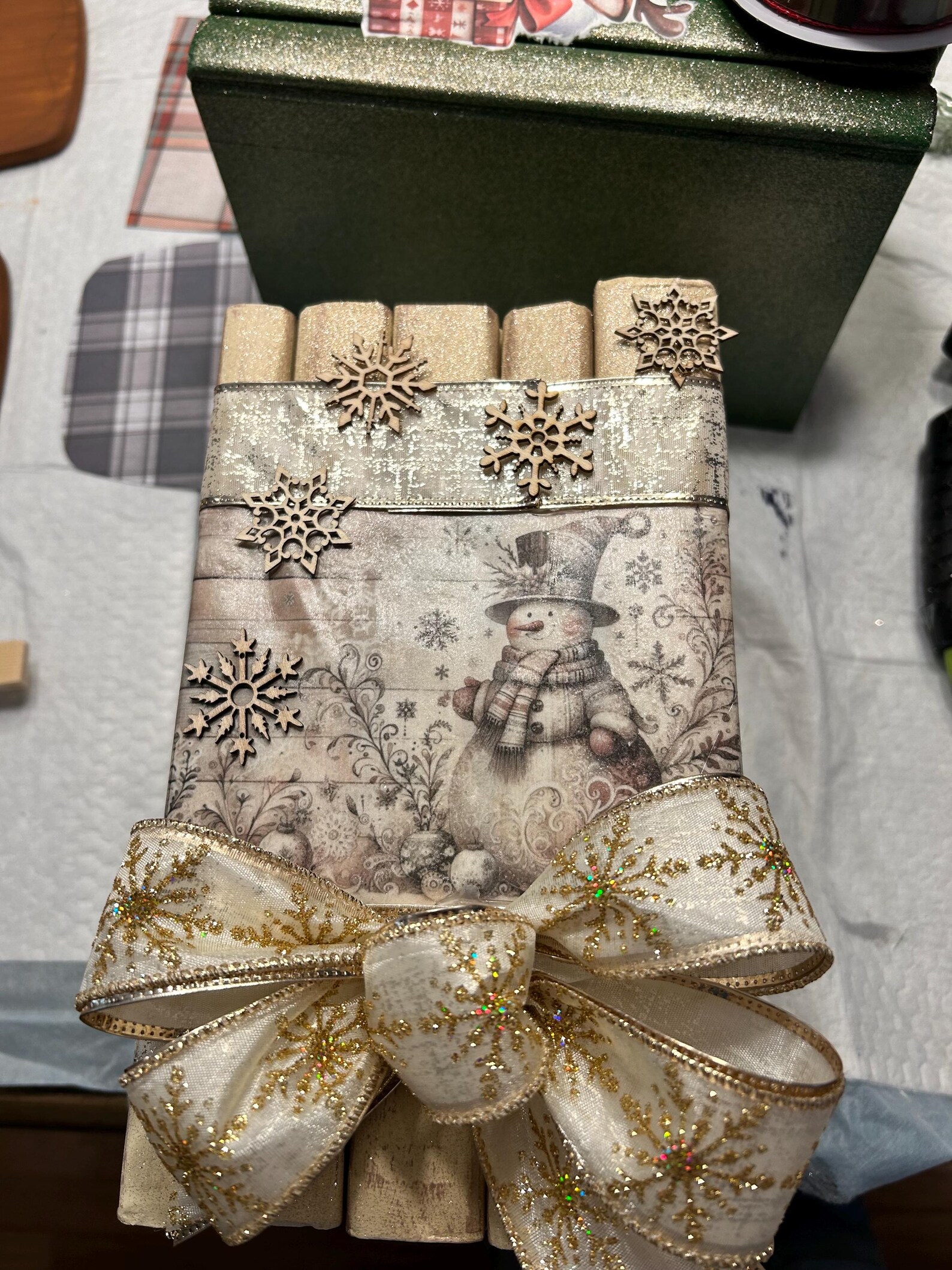 Christmas Book Decor - Etsy