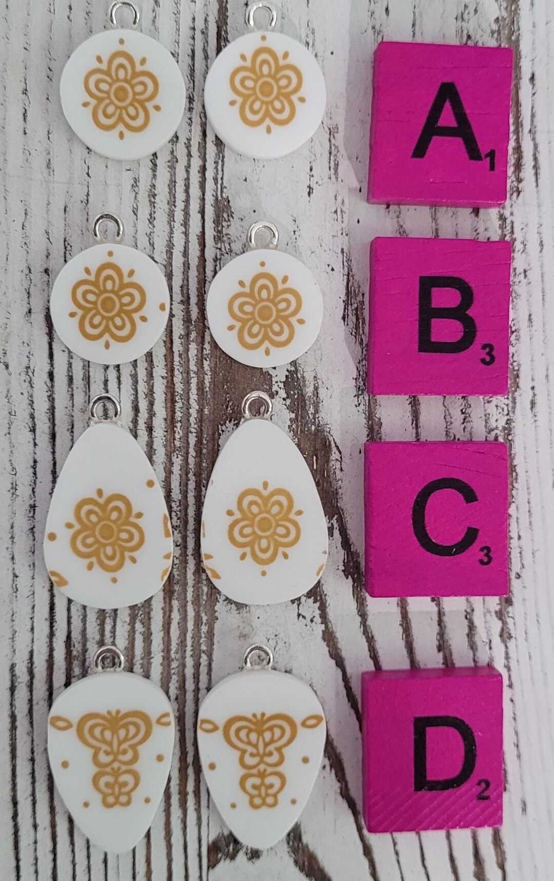 Corelle Butterfly Gold Dangle Drop Earrings 4 to Choose From Pyrex ...