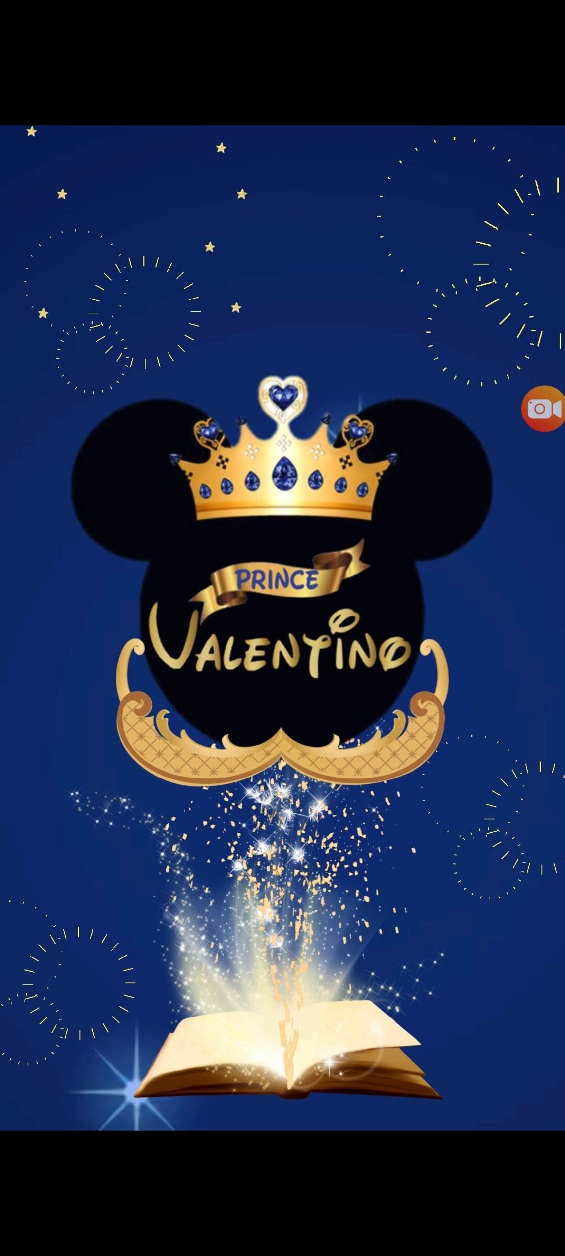 Mickey King Digital Invitation Prince - Etsy