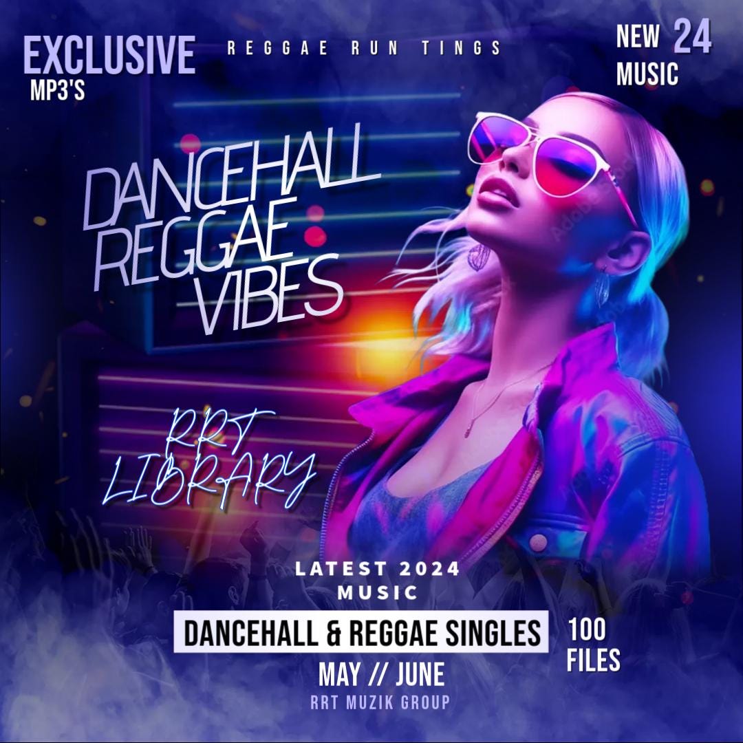 2024 Dancehall & Reggae Singles 100 Pack [may-june] - Etsy