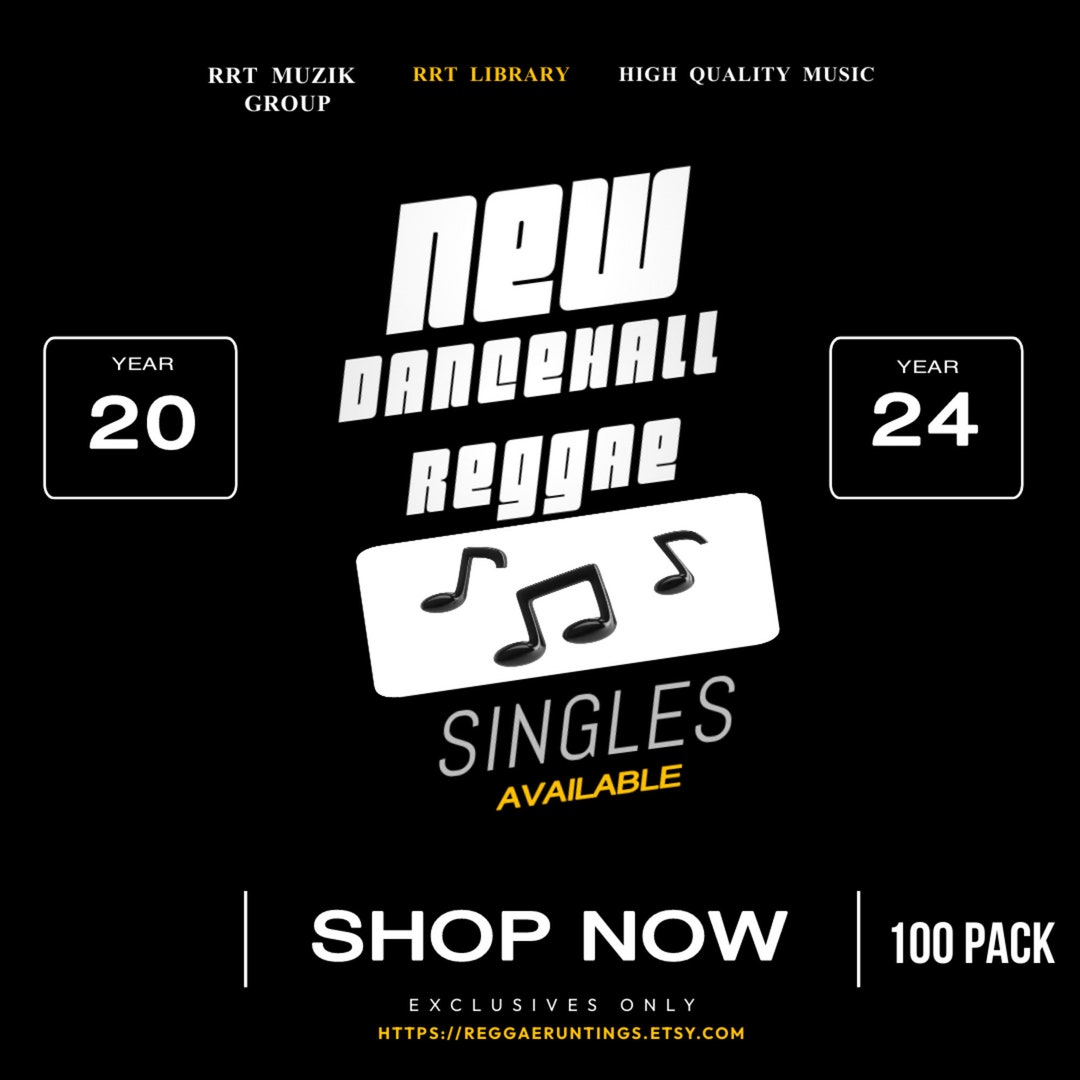 2024 Dancehall & Reggae Singles 100 Pack [jan-feb]. - Etsy