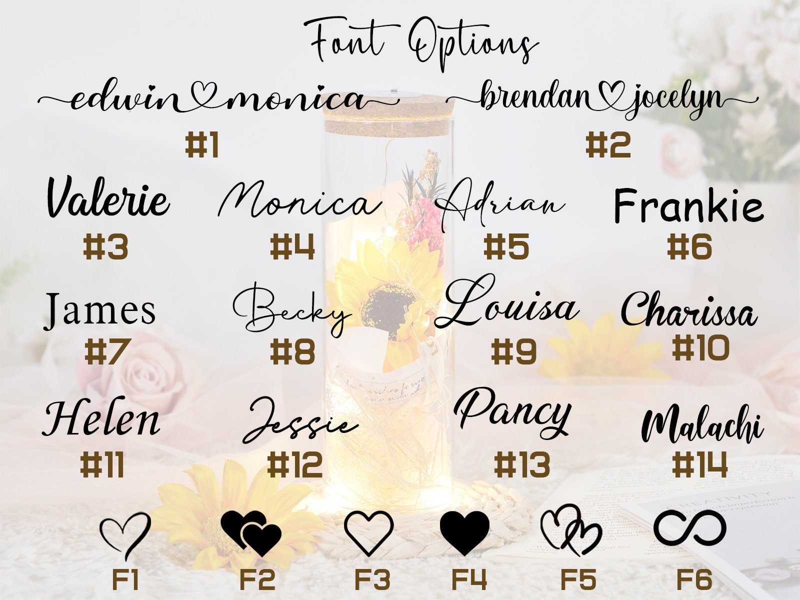 Personalized Eternal Rose LED Light,infinity Rose,eternal Flower,rose ...