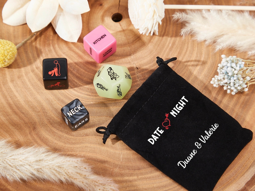 Personalized Date Night Dice,make Love Dice,date Night Game,game for ...