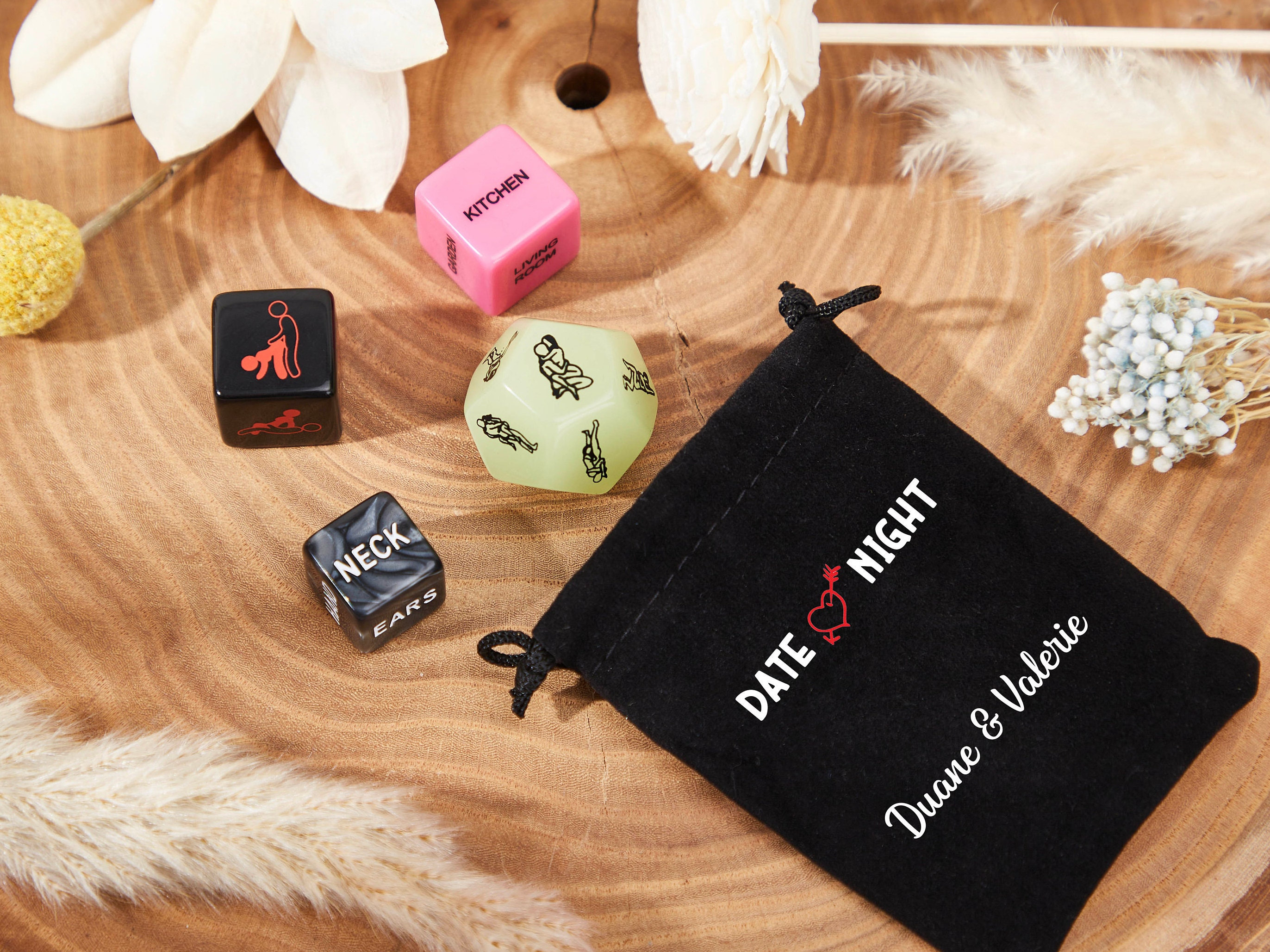 Date Ideas Dice,classic Intimacy Game,couple Date Night Dice Game,love ...