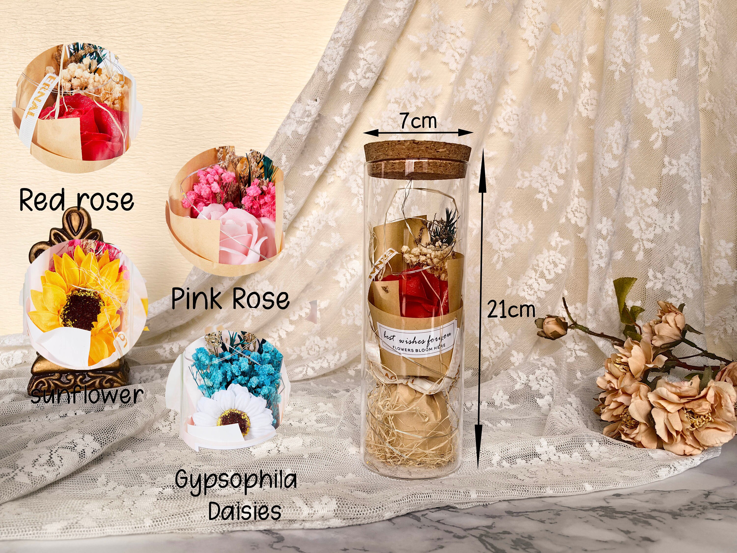 Personalized Eternal Rose LED Light,infinity Rose,eternal Flower,rose ...