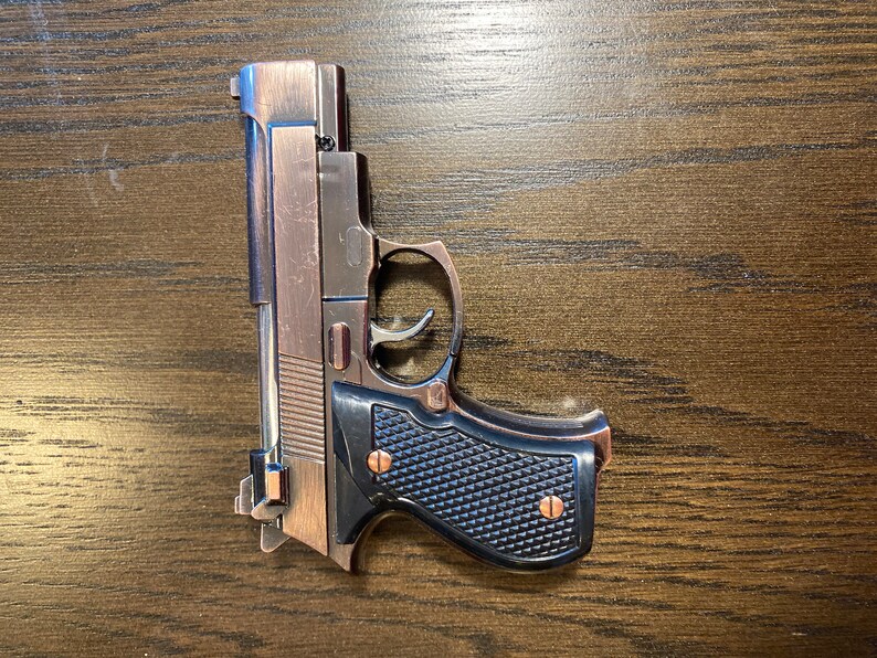 9mm Pistol Gun Torch Butane Cigarette, Cigar, Candle Lighter: Stylish ...
