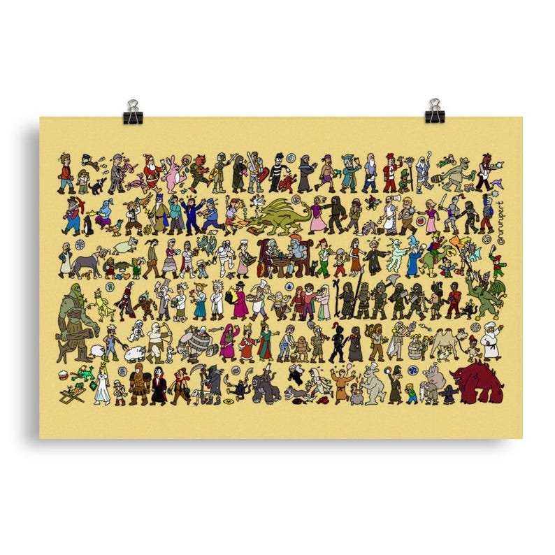 Toonscape - 150 of the Most Iconic Runescape Npcs - Etsy
