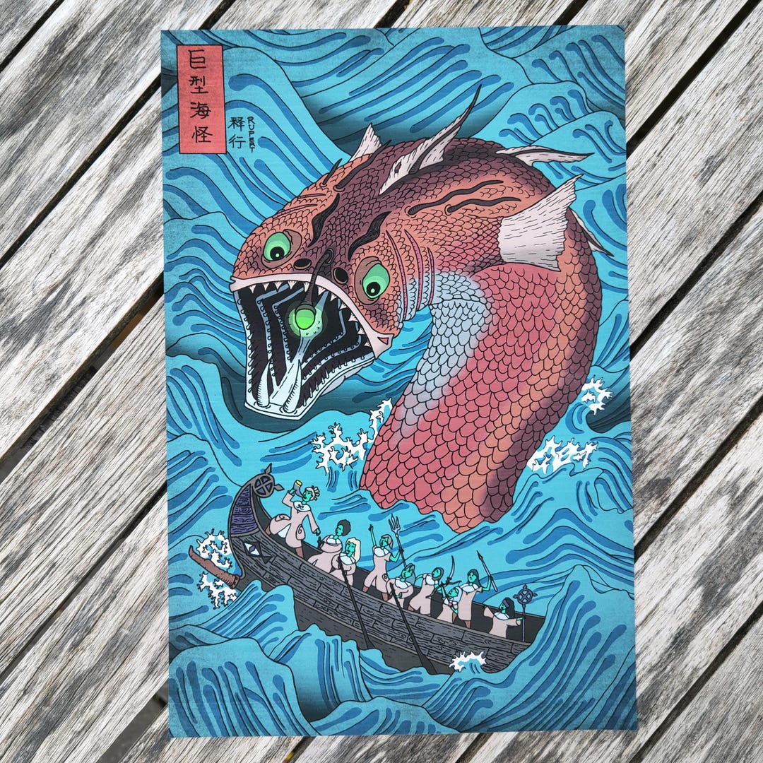 OSRS Leviathan Poster - Etsy