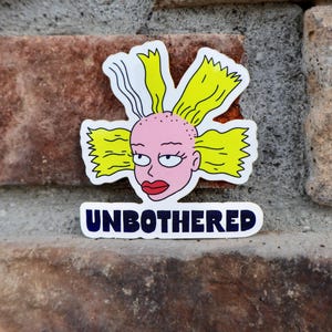 Rugrats Unbothered 90s Pop Culture Cynthia Doll Waterproof Sticker - Etsy