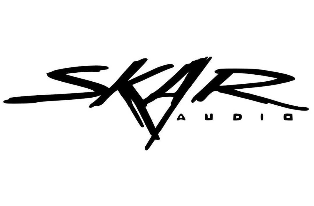 SKAR AUDIO White Vinyl Decal free Shipping - Etsy