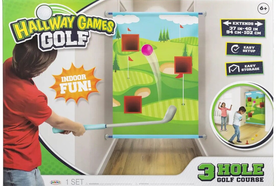 Maui Toys Golf Indoor Hallway Games Fun 3 Hole Golf Course - Etsy