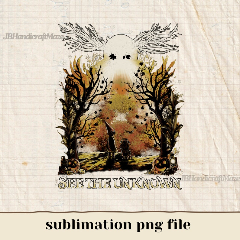 Over the Garden Wall Halloween Png, Vintage Halloween Png, Pottsfield ...