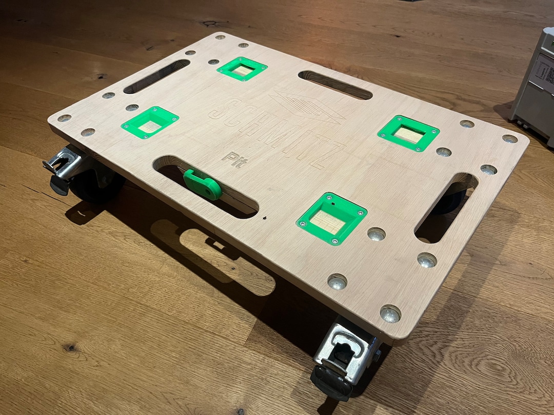 Digital DXF File: Transport Roller Board With Recessed Systainer ...