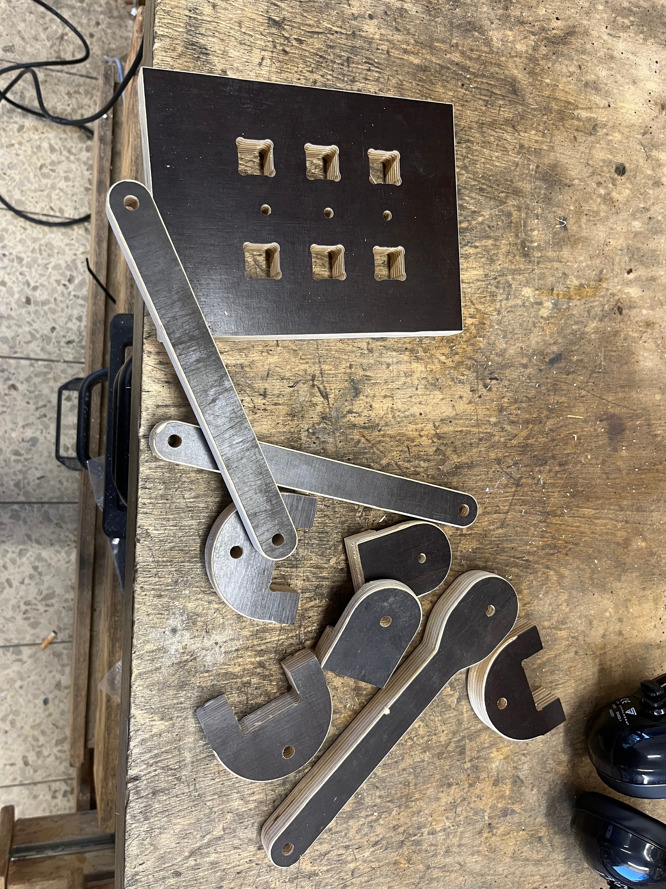 CNC Template for Swivel Arm Notebook, Screen, or Camera Holder, DXF ...