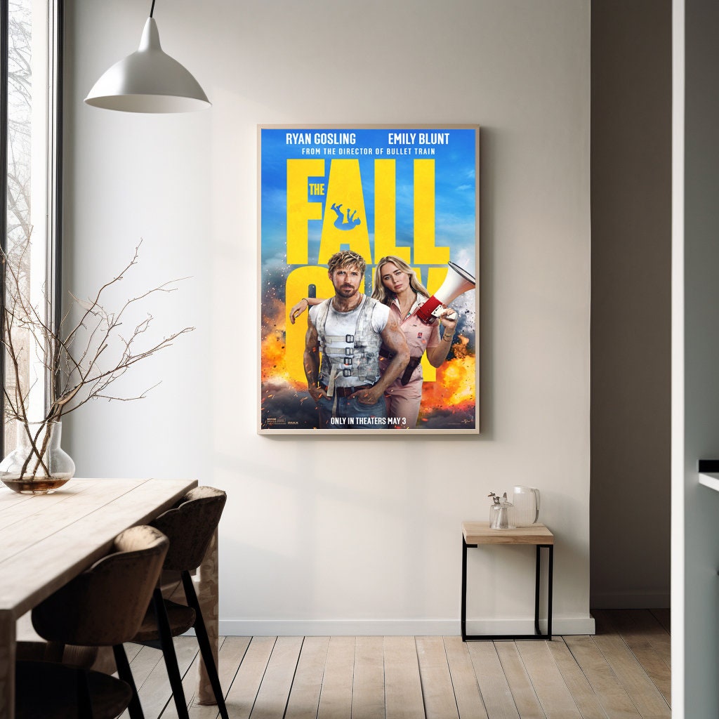 The Fall Guy Movie Poster-room Decor-home Decor-art Poster-gift for ...