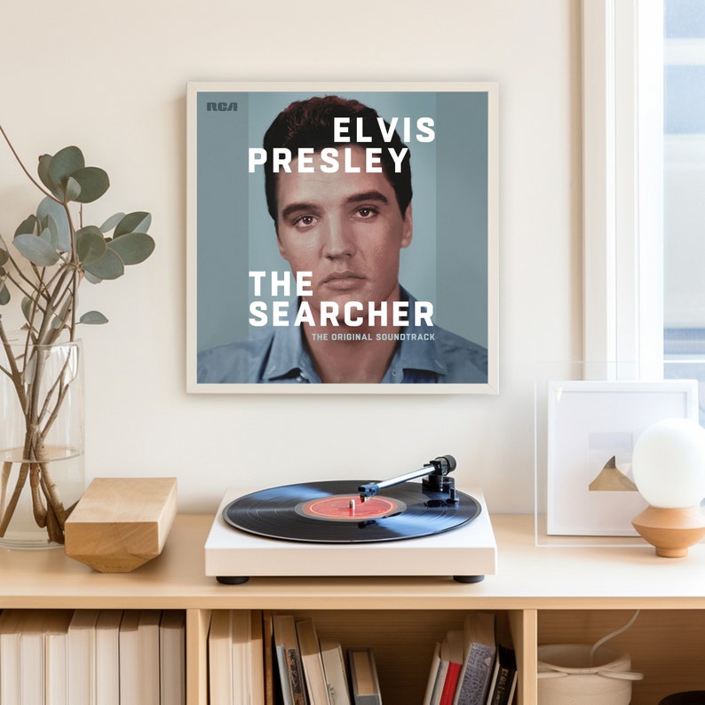Elvis Presley Poster-elvis Presley the Searcher the Original Soundtrack ...