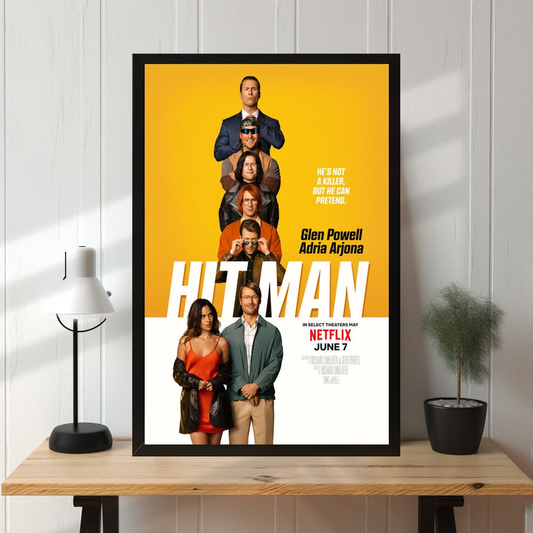 Hit Man Movie Poster-room Decor-home Decor-art Poster-gift for Friends ...