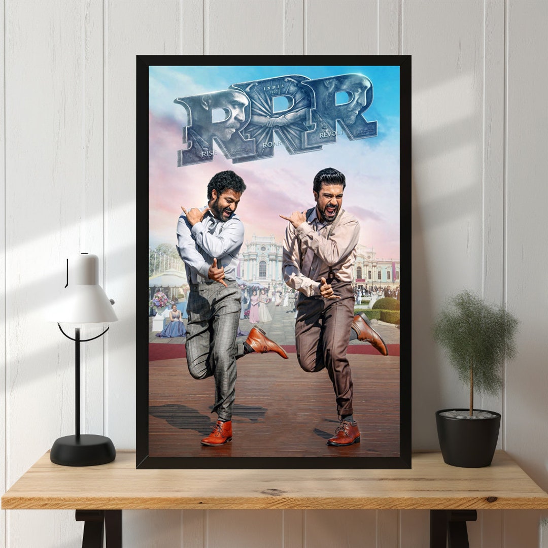 RRR Movie Poster-room Decor-home Decor-art Poster-gift for Friends ...