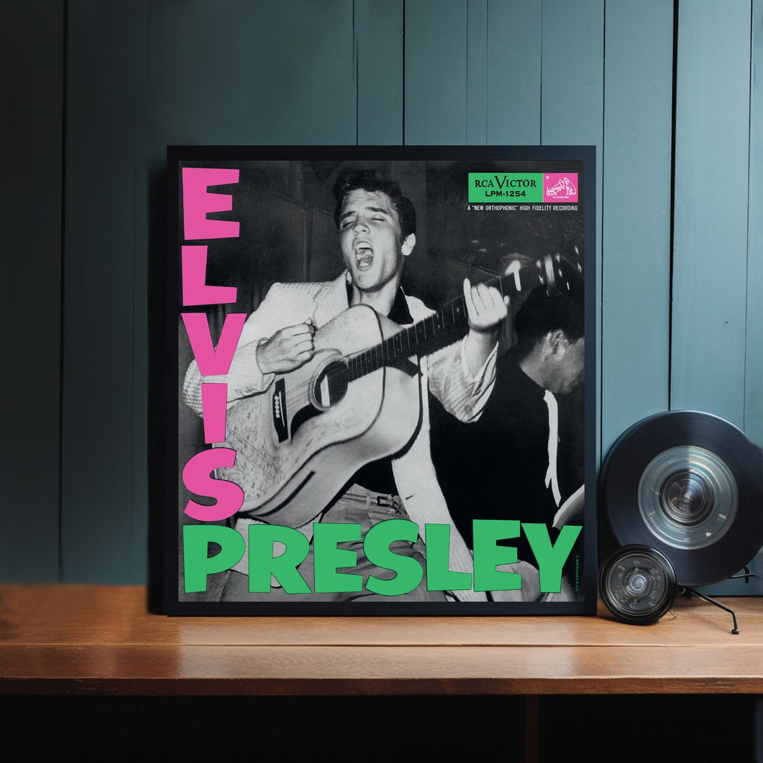 Elvis Presley Poster-elvis Presley Album Cover Poster-home/room Decor ...