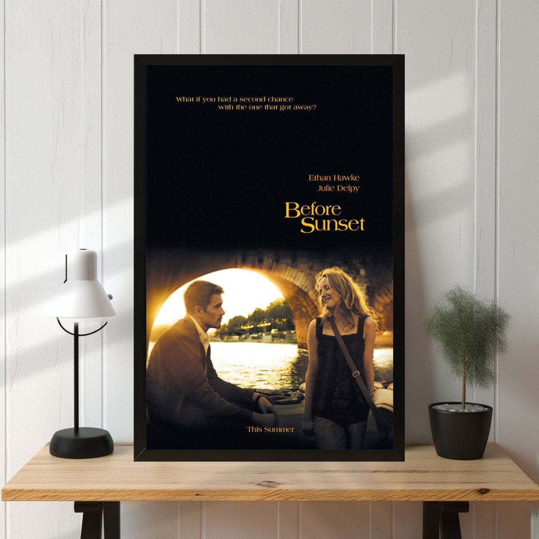 Before Sunset Movie Poster-room Decor-home Decor-art Poster-gift for ...