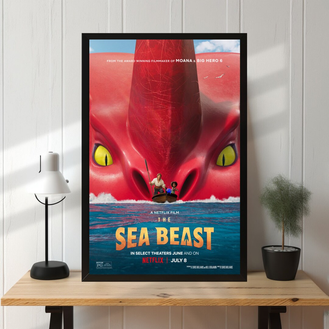 The Sea Beast Movie Poster-room Decor-home Decor-art Poster-gift for ...
