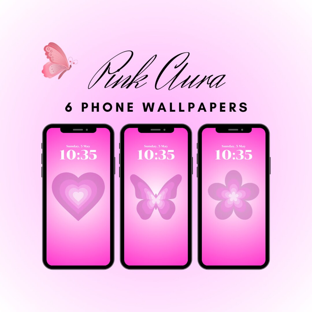 Aura Wallpaper, Pink Aura Wallpapers, Pink Wallpaper , Wallpaper Set ...