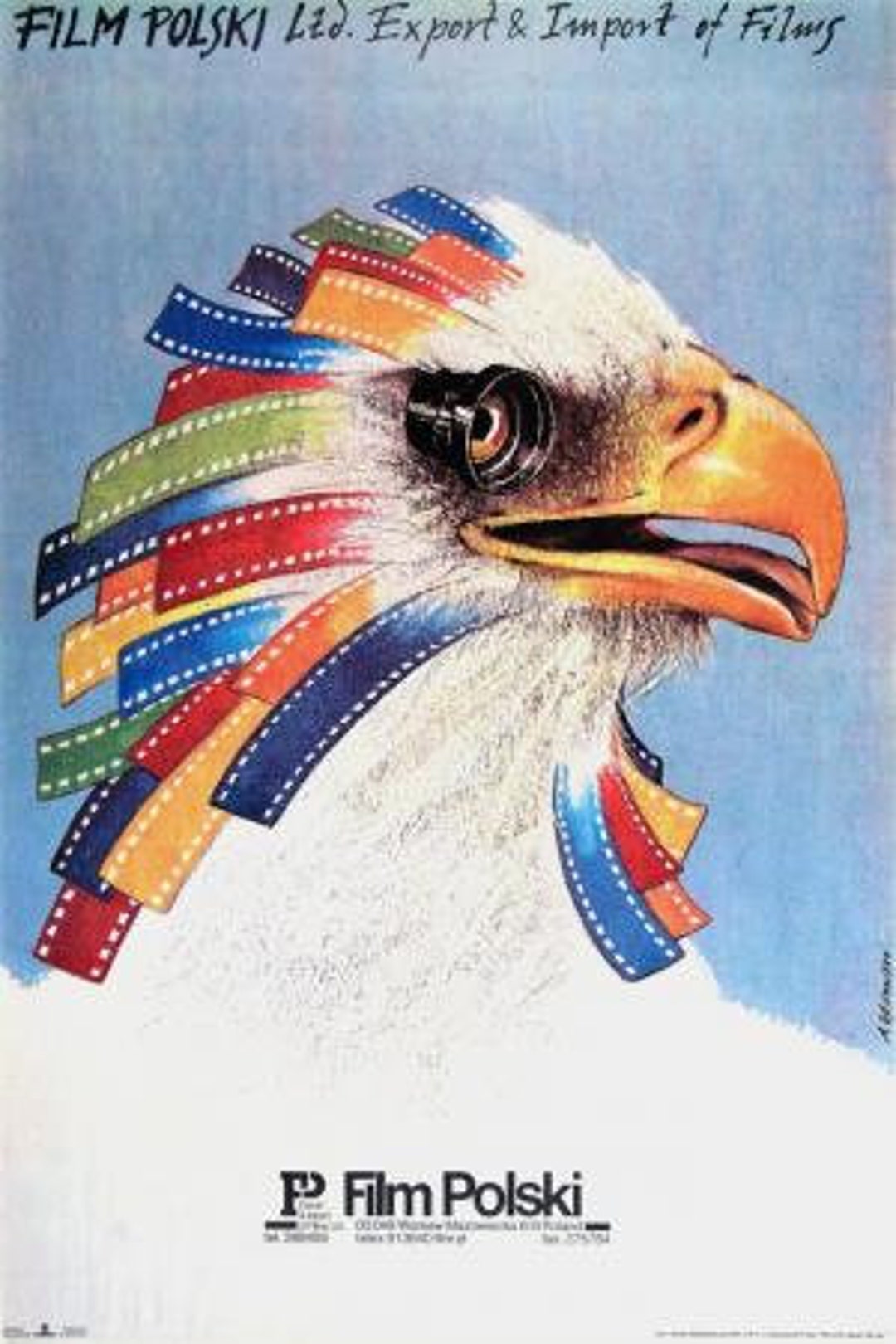 Poster Polish Poster School Film Original Poster From 1989 by Andrzej ...