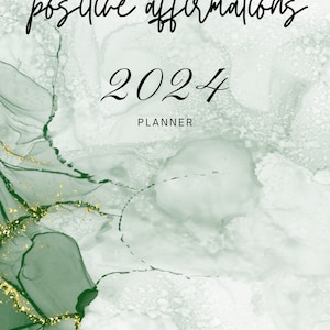2024 Positive Affirmations Planner - Etsy