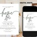 Our First Home Party Invitation, Elegant House Party Digital Invite ...