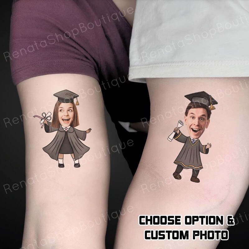 Graduation Tattoos - Etsy