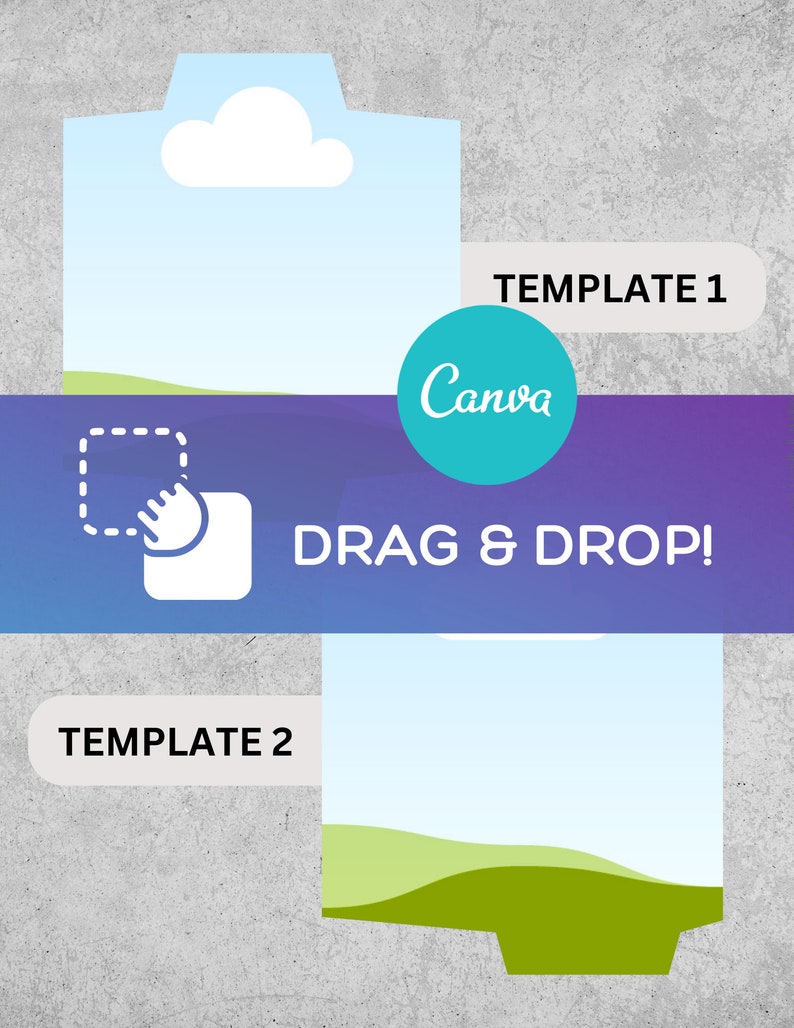 Money Envelope Templates Drag and Drop Canva Frame Templates - Etsy