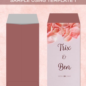 Money Envelope Templates Drag and Drop Canva Frame Templates - Etsy