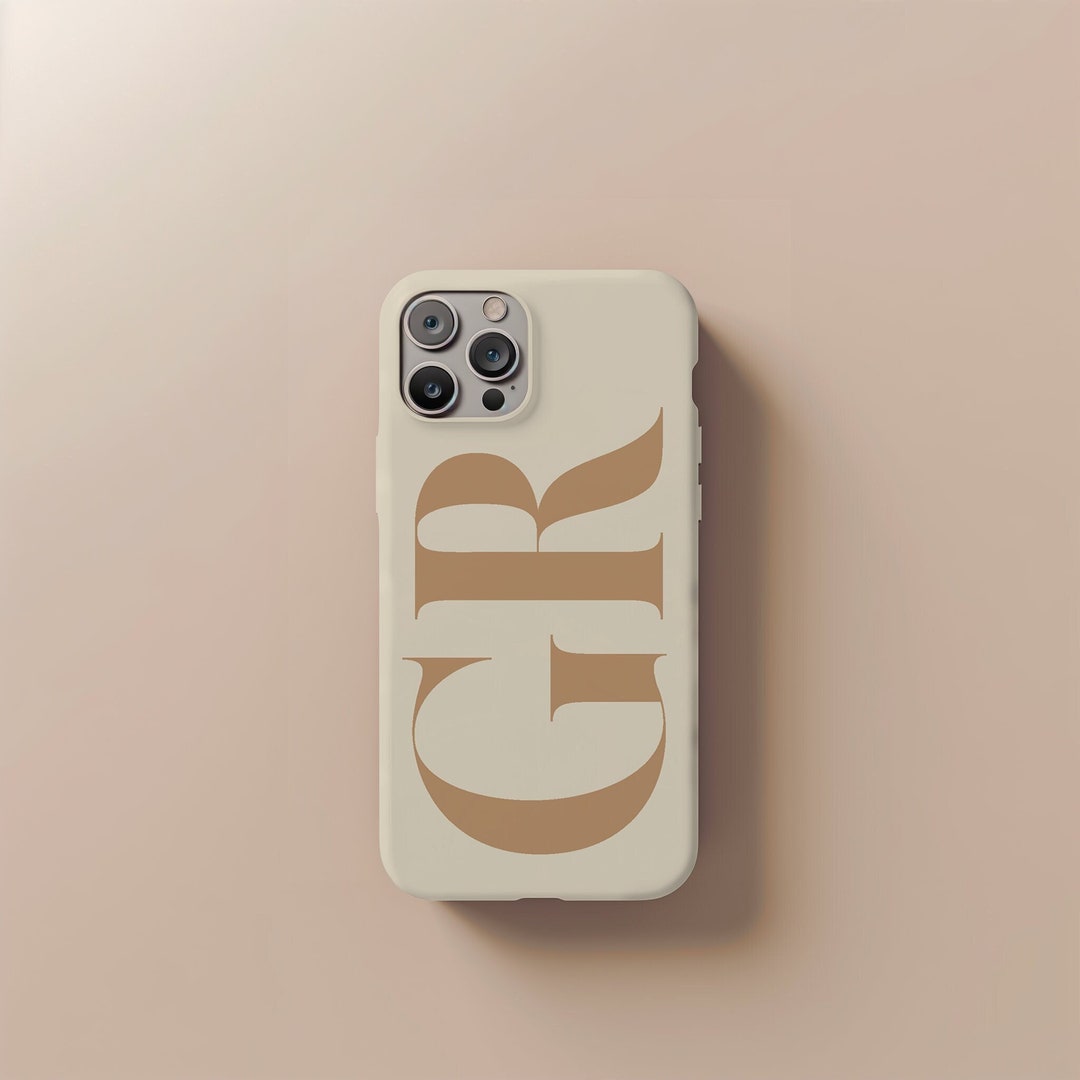 Custom Initials iPhone Case, Personalized iPhone Case, Custom iPhone ...