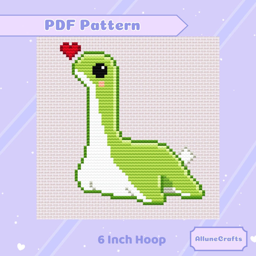 Nessie | Apex Legends Cross Stitch Pattern | Cute | Medium | 6 Inch ...