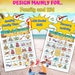 Summer Beach Bingo Game for Kid | 30 Bingo Card | 40 Calling Card ...