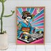 Geisha DJ Pop Art Japanese Culture Meets Modern Music, Digital Download ...