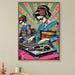 Large Wall Art 24x36 Geisha DJ Duo Poster Vibrant Japanese Ukiyo-e ...