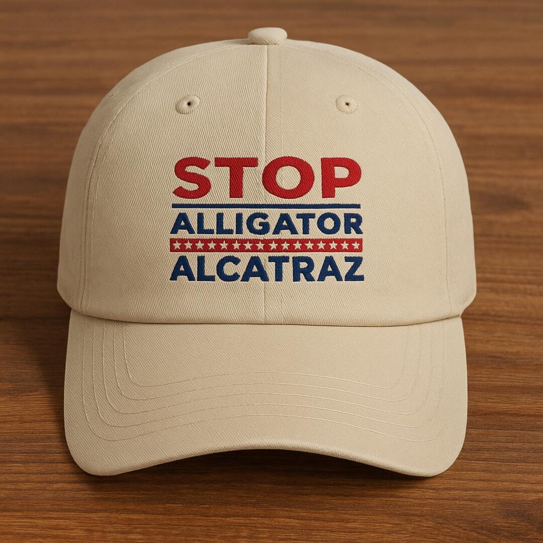 Embroidered Stop Alligator Auschwitz Hat, Funny Trump Shirt, Pro ...