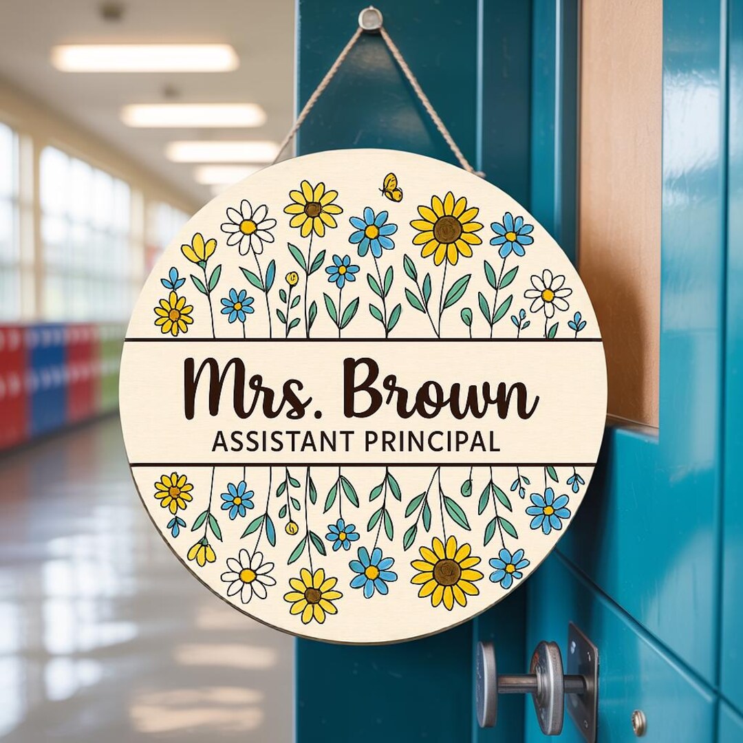 Custom Classroom Door Sign, Office Door Decor, Guidance Counselor Door ...