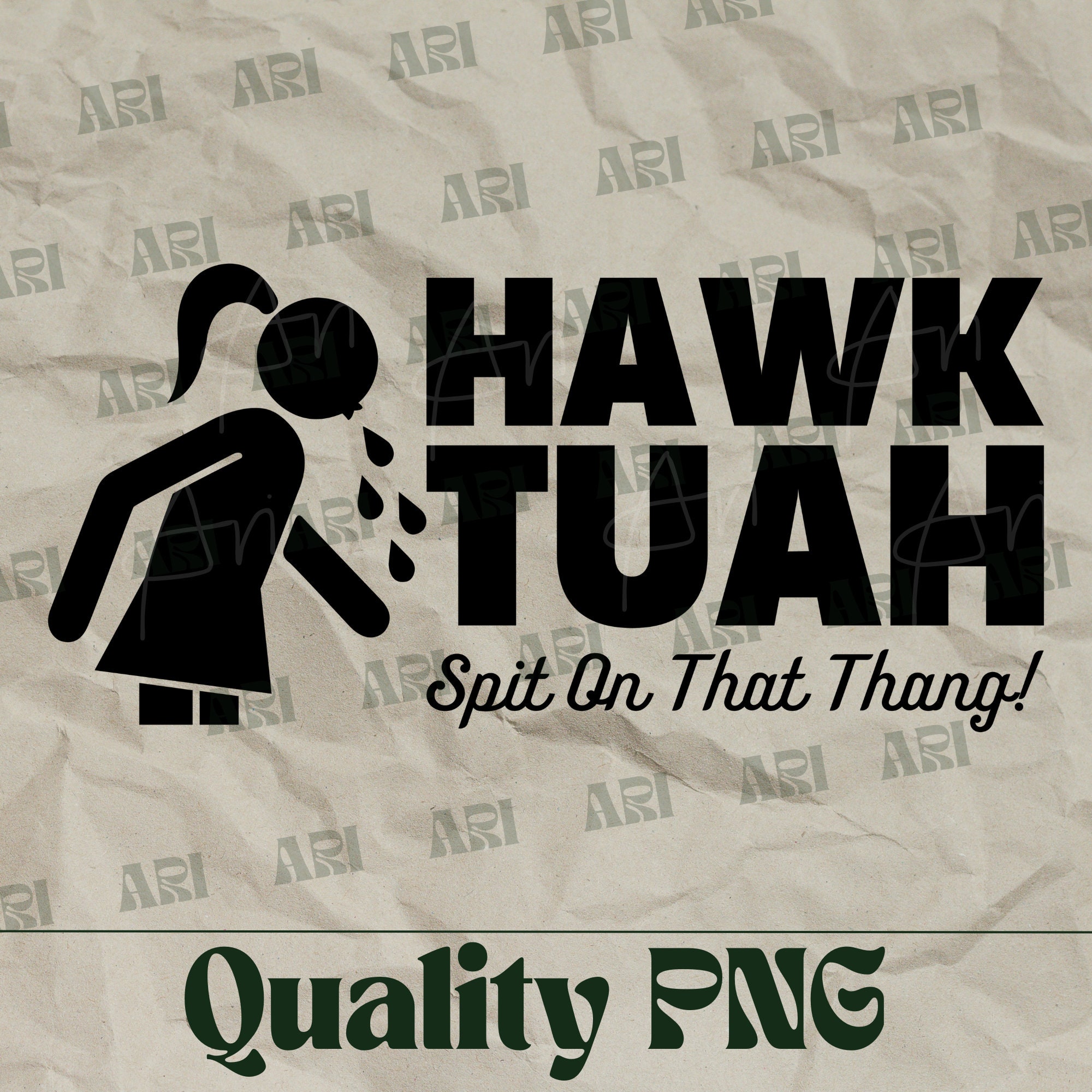 Hawk Tuah Png, Hawk Tuah Spit on That Thang Png, Hawk Tuah '24 Png ...