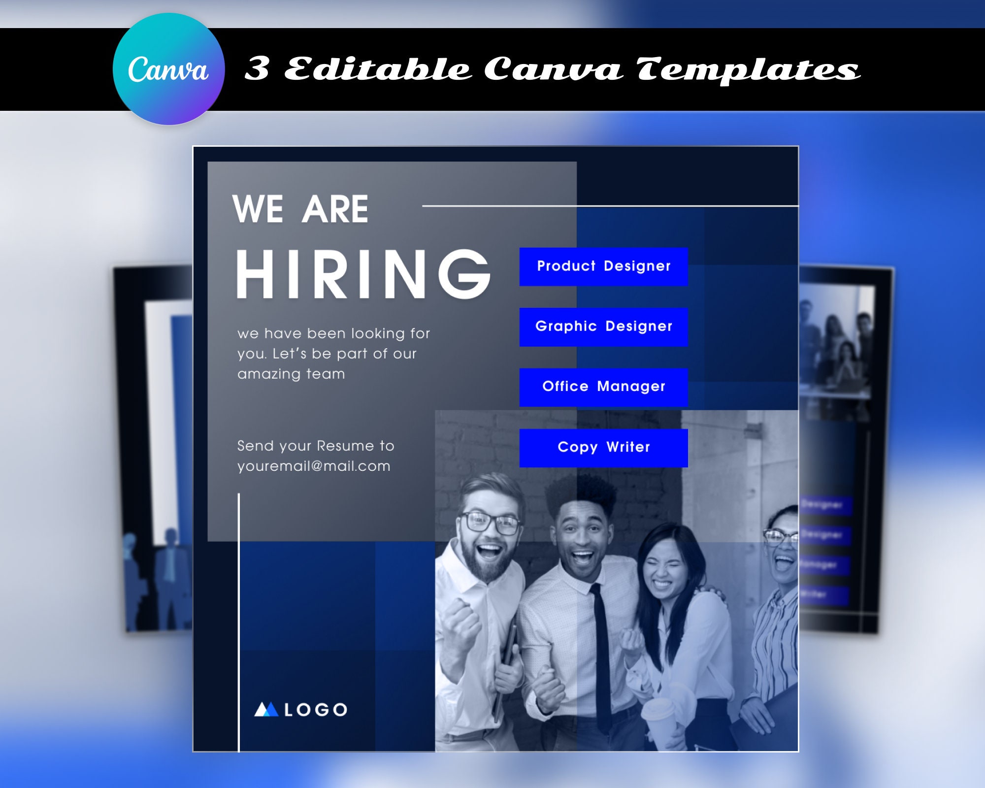 Hiring Instagram Post, Canva Hiring Template, Hiring Flyer, Hiring ...