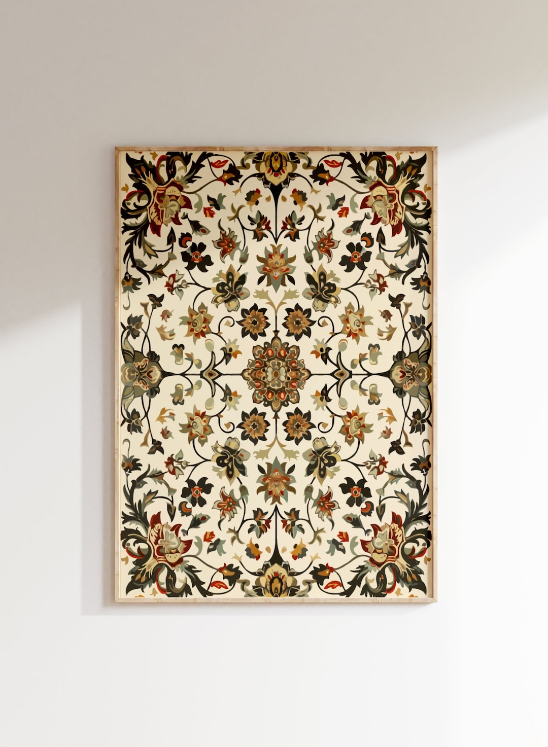 Traditional Islamic Pattern Print, Islamic Geometric Artwork, Islamic ...