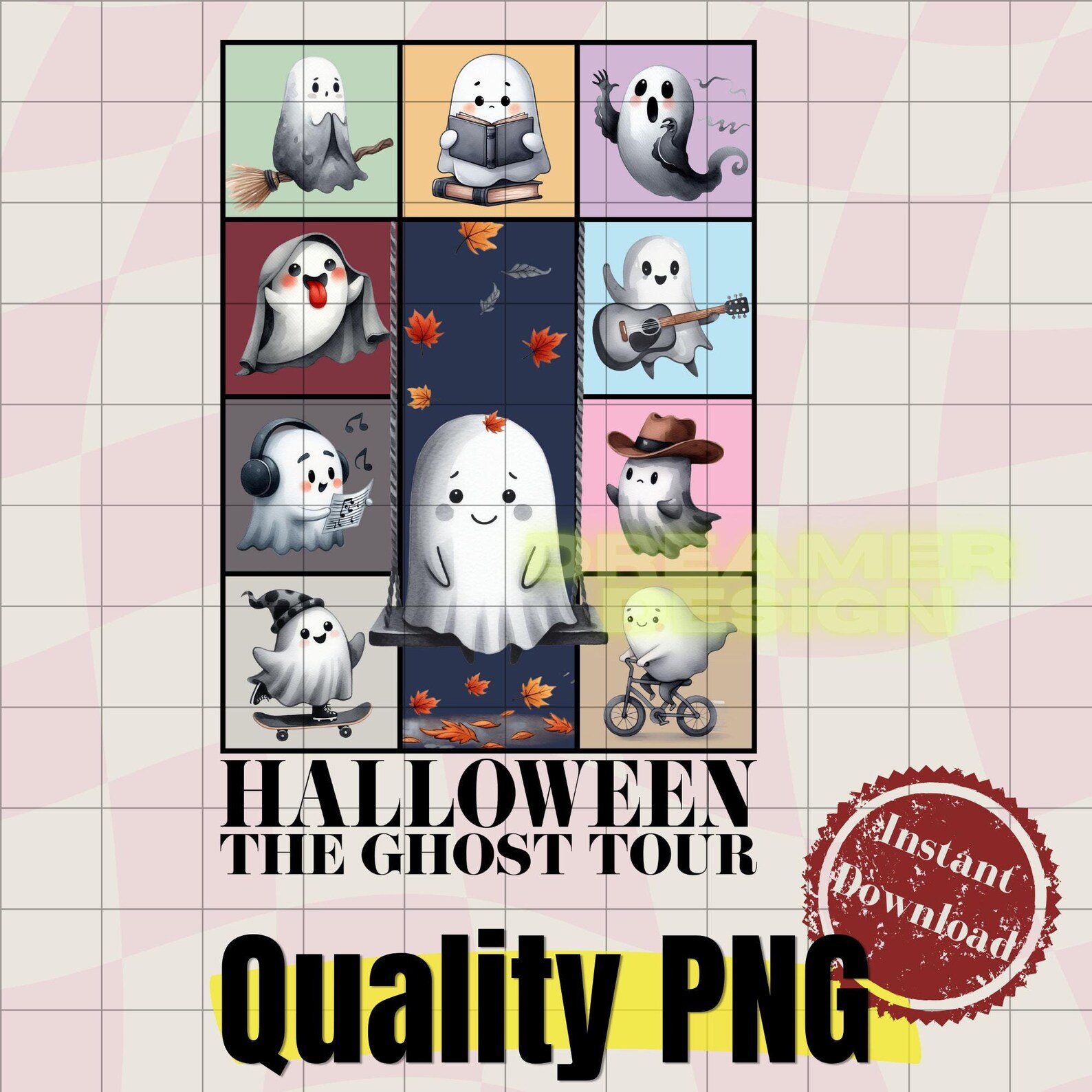 Halloween Ghost Era Png, in My Ghost Era Png, Ghost Tour Png, Cute ...