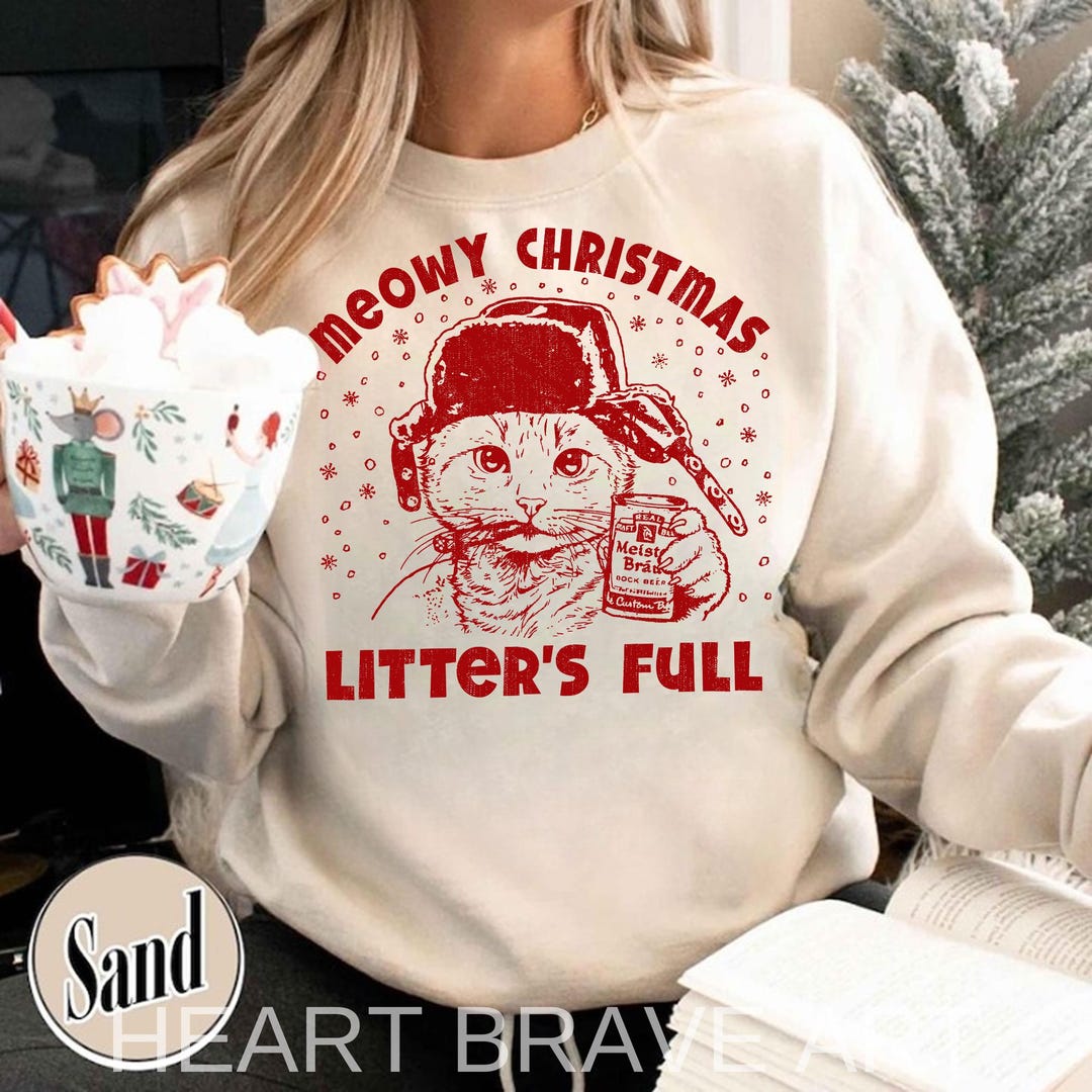 Meowey Christmas Litter's Full, Litter's Full Christmas Vacation Cat ...