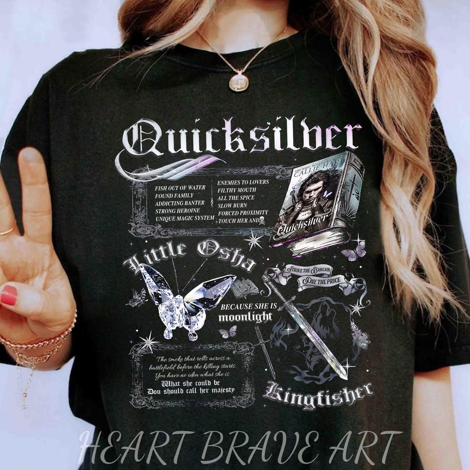 Quicksilver Series Shirt, Magical Book, Little Osha Butterfly ...
